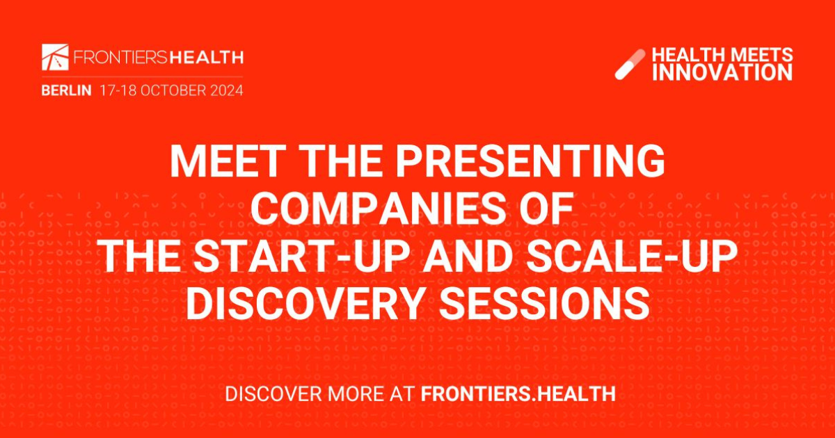 Meet the presenting companies of the Start-up and Scale-up Discovery ...