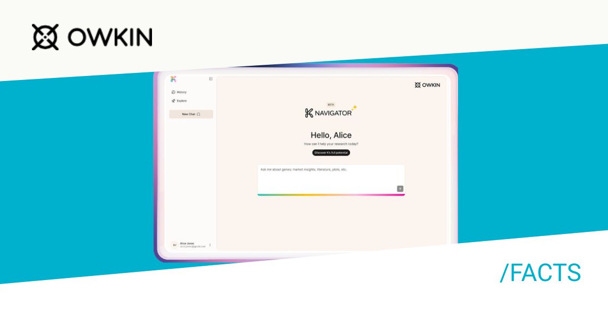 Owkin launches K Navigator to accelerate discovery in biomedical research | Frontiers Health