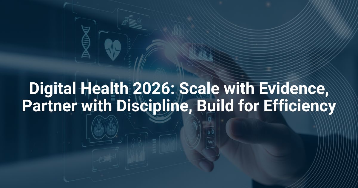 Scaling Evidence and Efficiency: Health Innovation in 2026 | Frontiers ...